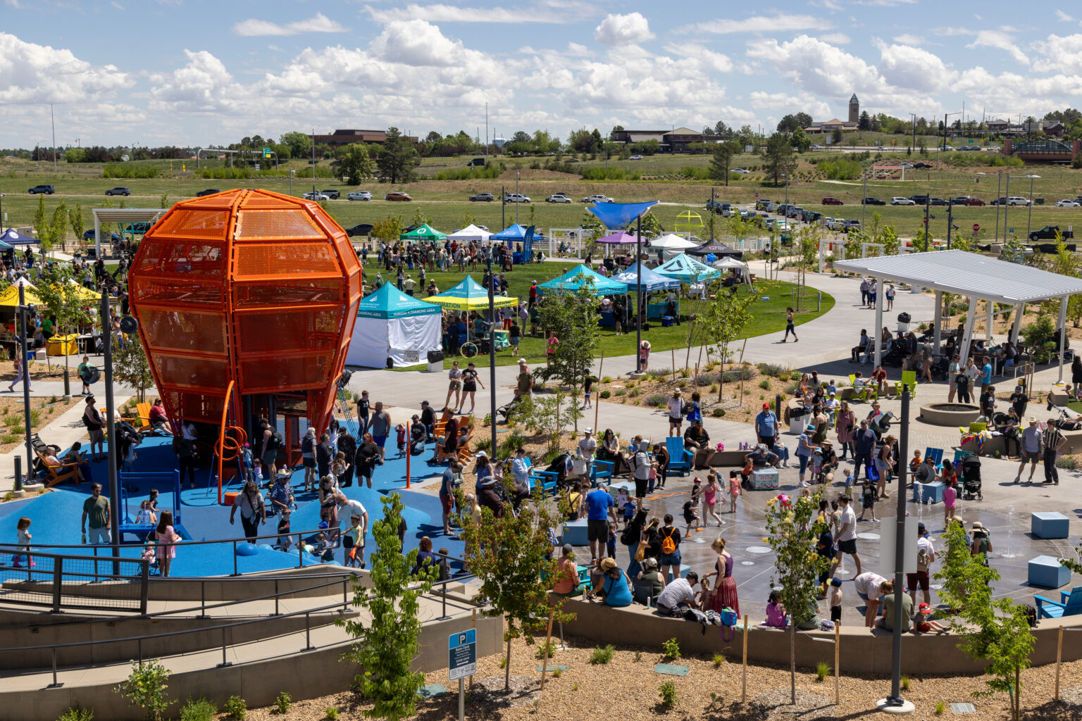 Community Celebrates Opening of Aerostat Park - Downtown Westminster
